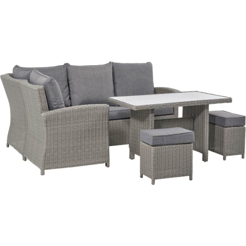 Virginia Compact Corner Set, Outdoor Furniture | James Oliver at Home